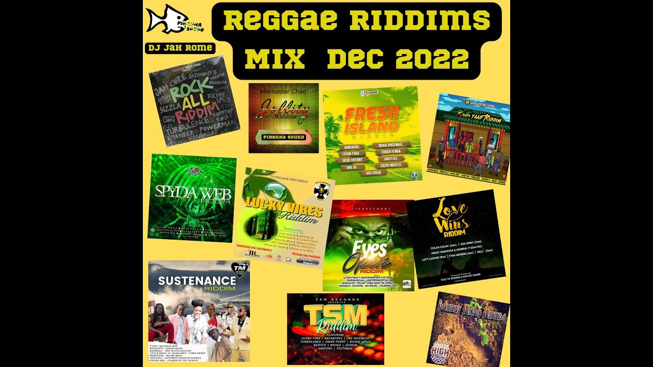 REGGAE RIDDIMS MIX (DEC 2022) Lutan Fyah, Turbulence, Anthony B, Chuck ...