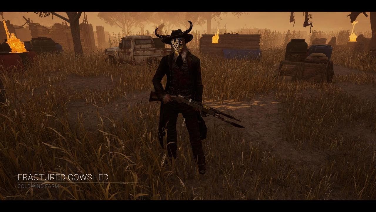 DBD | Cowboy on Cowshed 😢 (As Deathslinger) - YouTube
