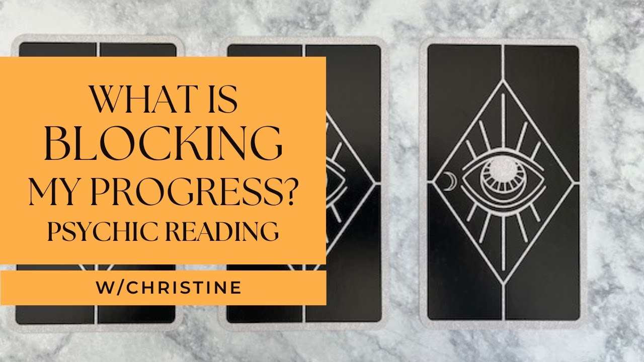 What’s Blocking My Progress? | Psychic Reading / Oracle Card Reading ...