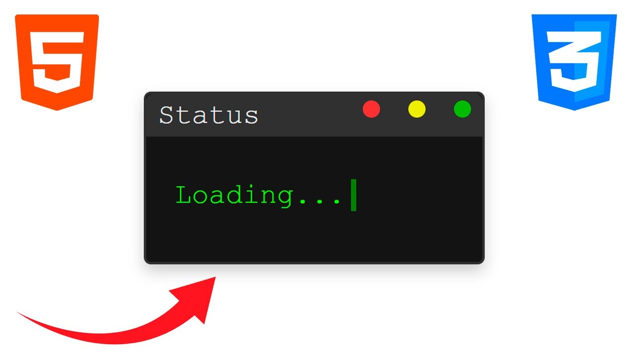Loading Animation Usando Css And Html Youtube 0353