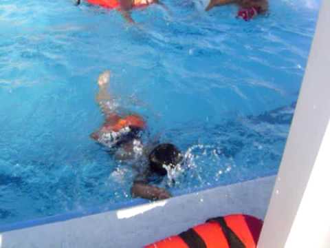 Trebor at Nellis Air Force Base Pool slide.... - YouTube