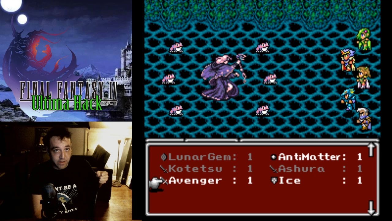 EPISODE 7: Cecil Is Officially A Chainsaw - Final Fantasy 4 Ultima Hack - YouTube
