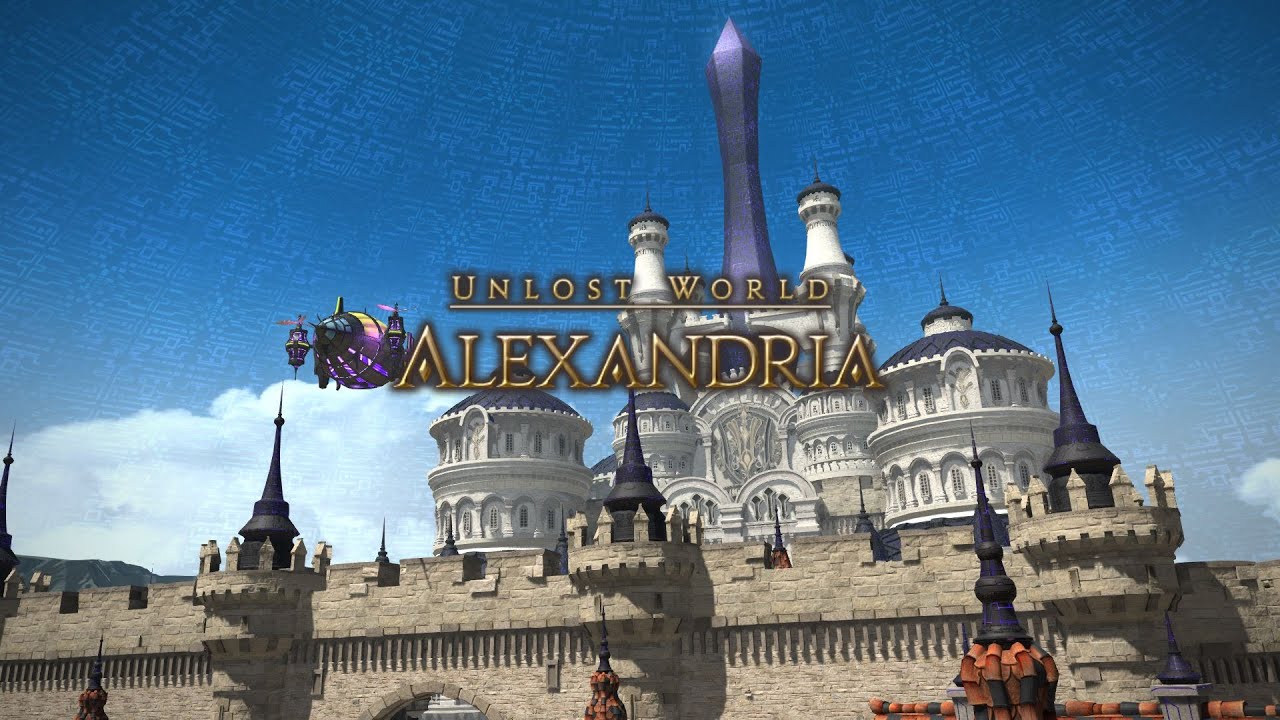 FFXIV Dawntrail - Alexandria & The Interphos (Level 100 Dungeon and ...
