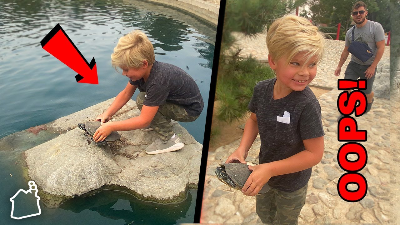 CAUGHT GROSS POND MONSTER! - YouTube