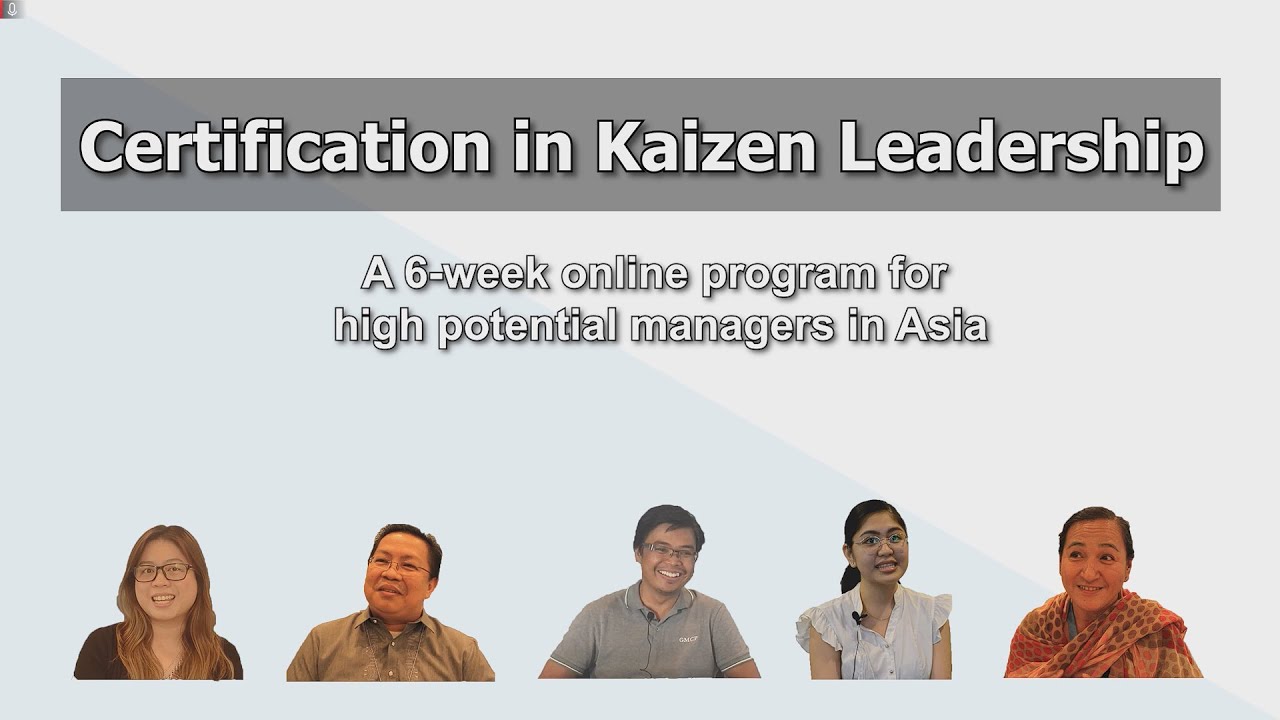 Kaizen Leadership Training - Updated - YouTube