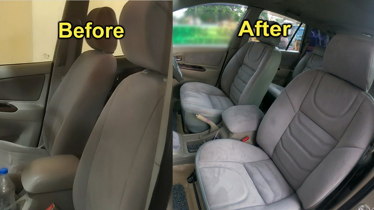 Innova Interior Modified | Toyota Innova Seat Covers | Car Seat ...