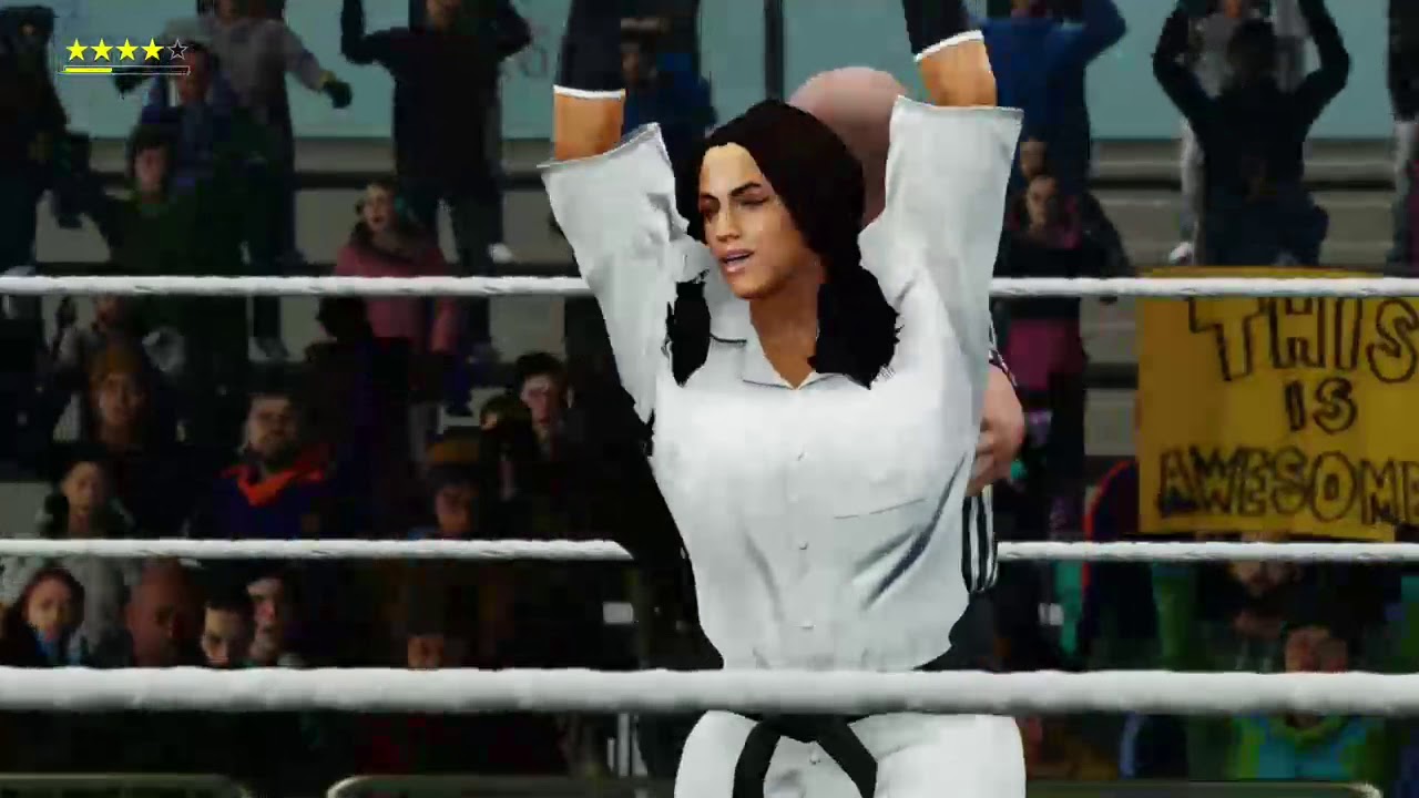 WWE Bianca Lawson VS. Beyonce Knowles The Battle of the Step Sisters #3 ...