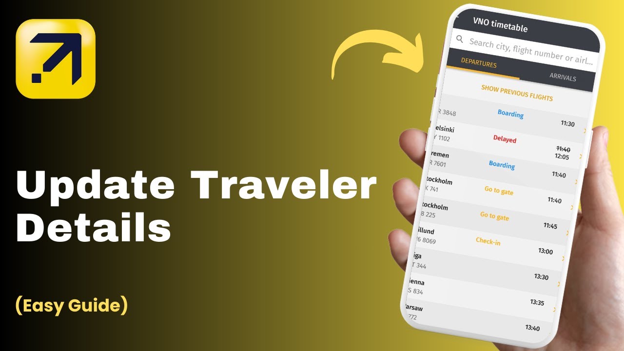 How To Update Traveler Details In Expedia ! - YouTube