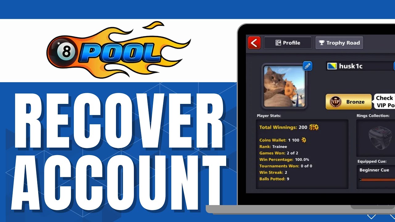 HOW TO RECOVER 8 BALL POOL ACCOUNT FULL GUIDE 2025 - YouTube