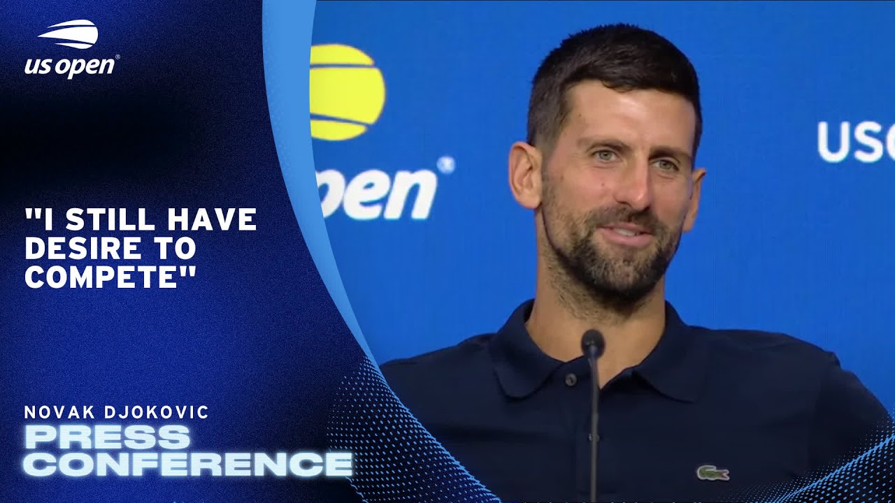 Novak Djokovic Press Conference | 2025 US Open Round 2 - YouTube
