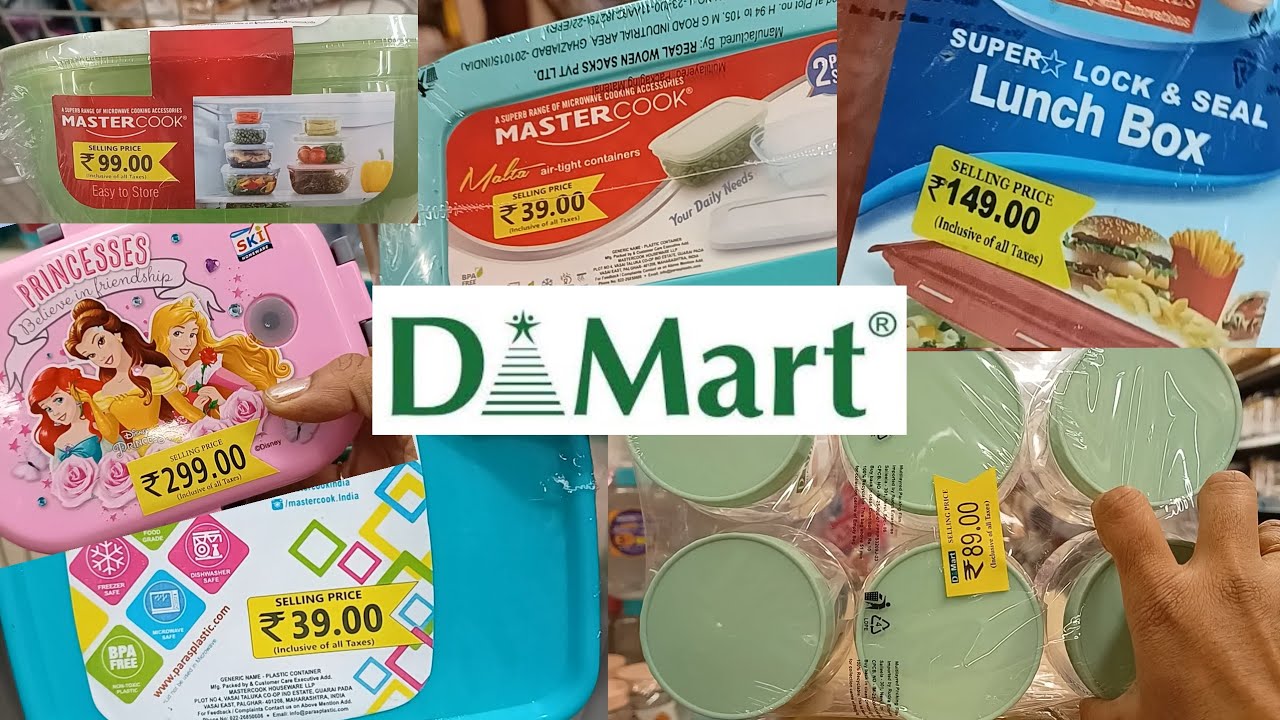 D Mart new kitchen storage items starts Rs.39/- | D-Mart Offers Today ...