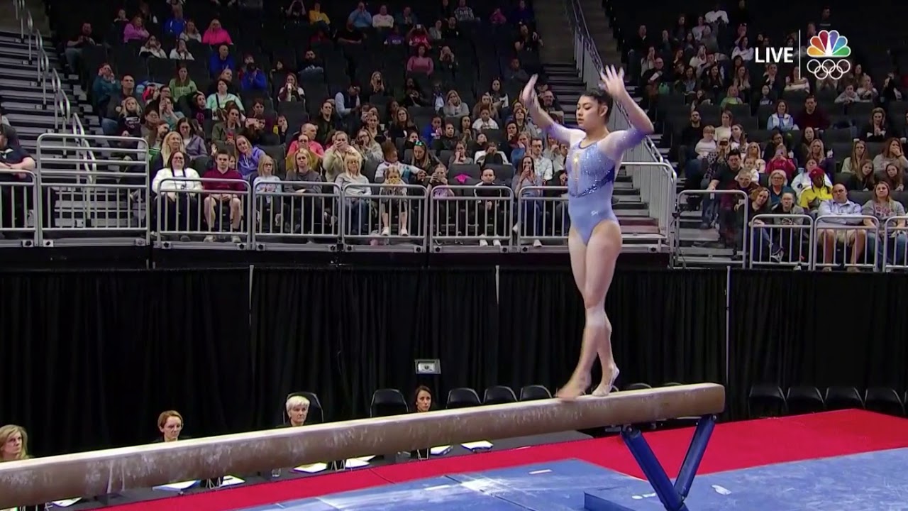 Kayla DiCello Beam American Cup 2020 - YouTube