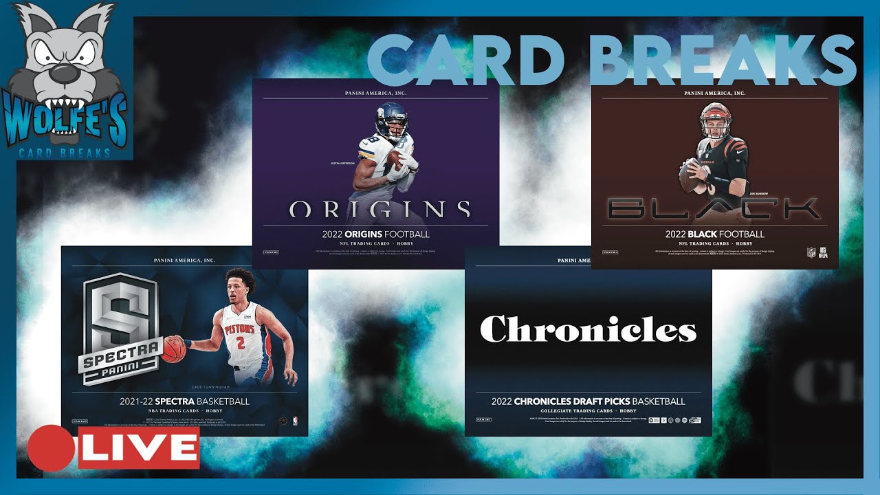 Wolfe's Card Breaks Live Group Breaks - YouTube