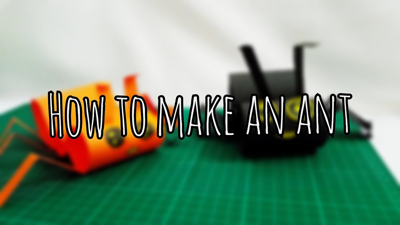How to make an ant - YouTube