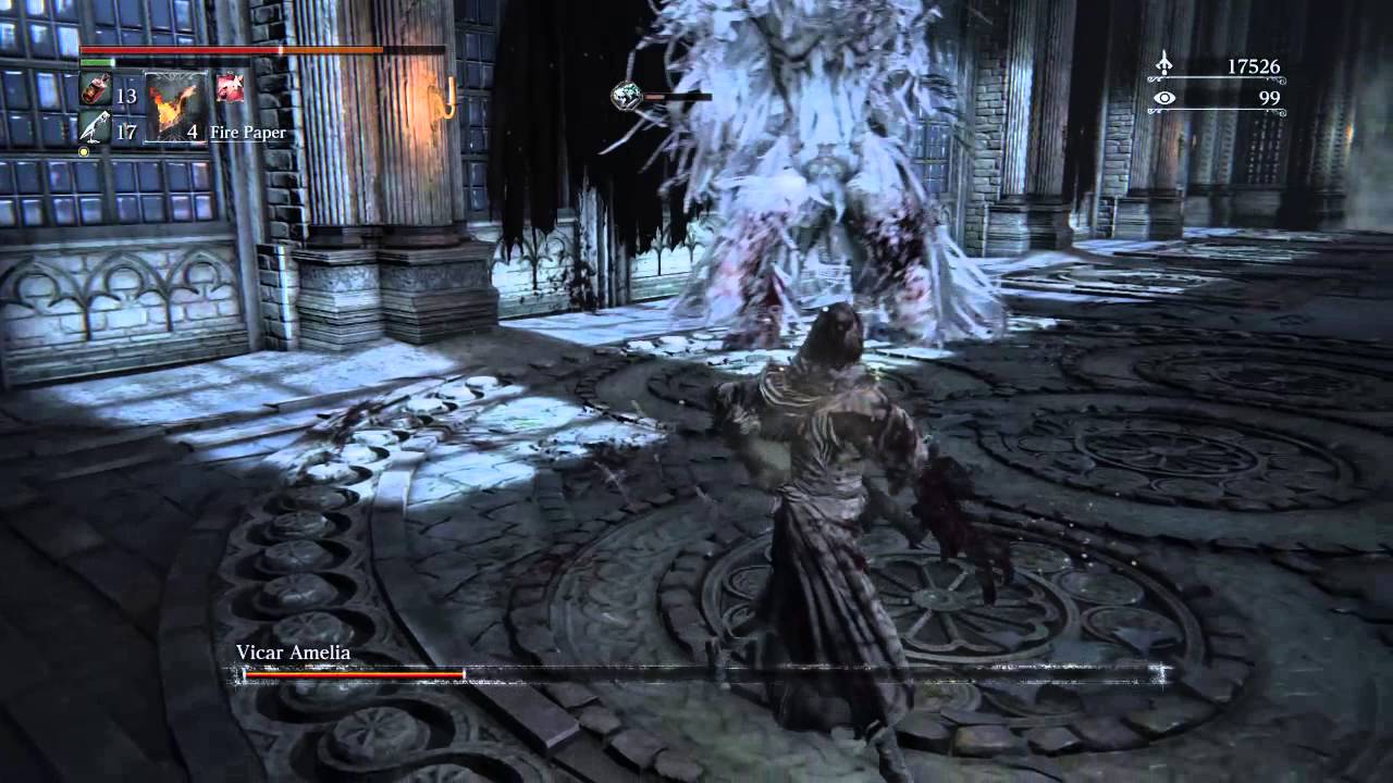 Bloodborne™ Beast Claw New Game Plus Two Playthrough 10 - Vicar Amelia ...