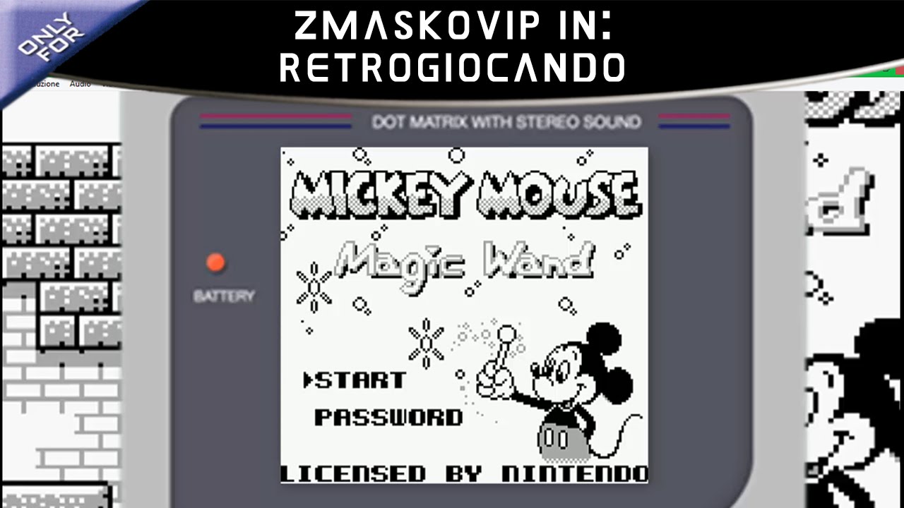 Retrogiocando! - Mickey Mouse: Magic Wands! Game Boy - YouTube