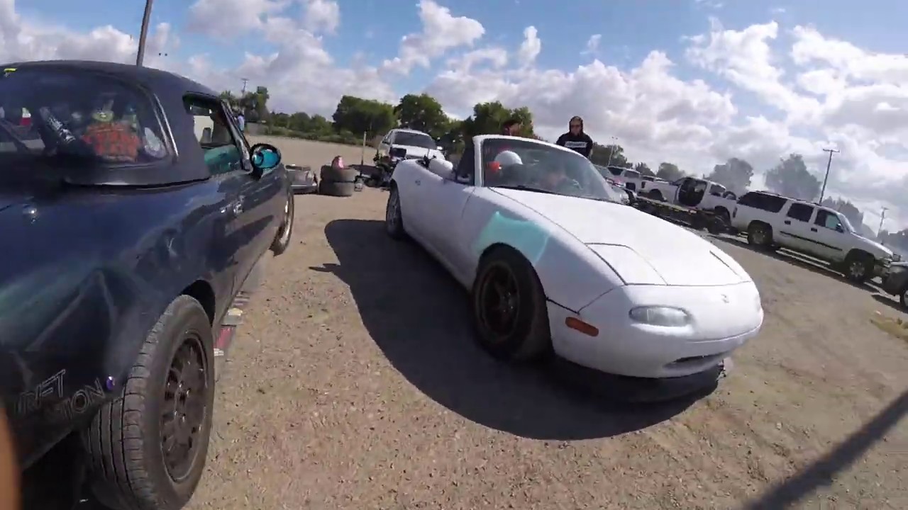 DRIFT MIATA TRACK DAY: OUTLAW DRIFT SERIES PRACTICE 3 - YouTube