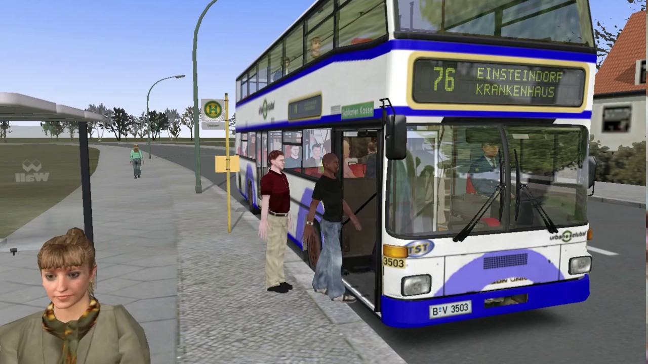 MAN SD202 D86 TST-Urbanas de Setúbal no OMSI - YouTube