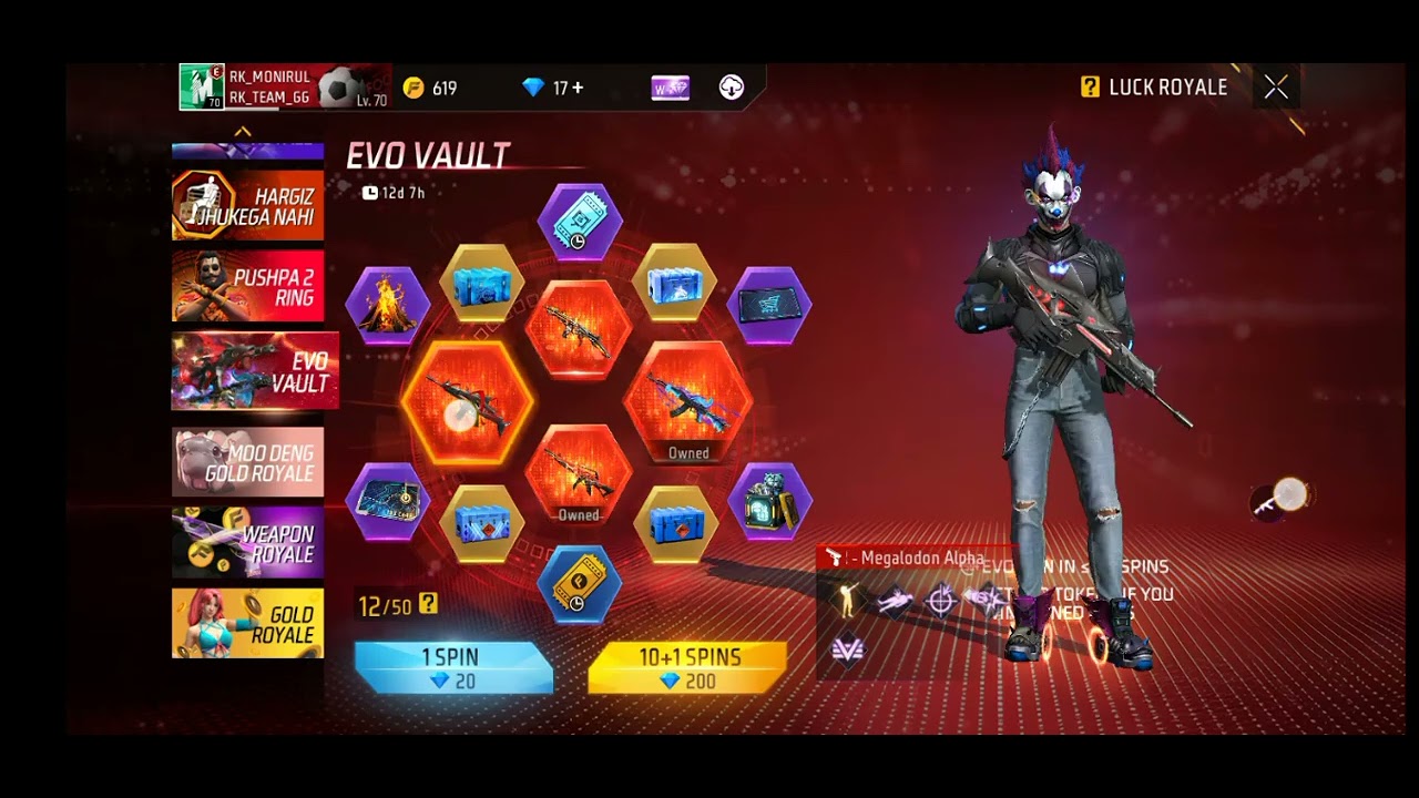 evo vault spin ff - YouTube