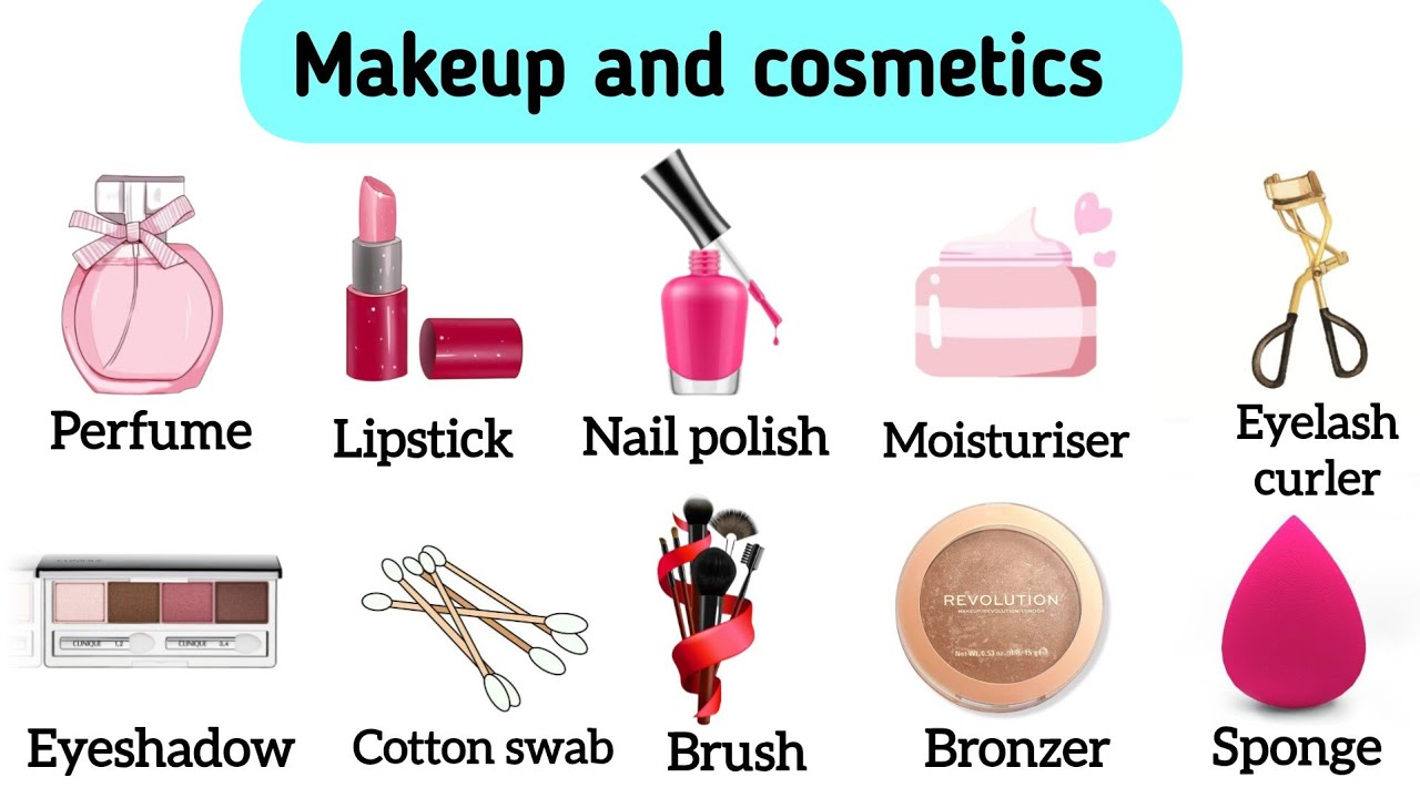 Cosmetics and makeup vocabulary in English | Improve your vocabulary ...