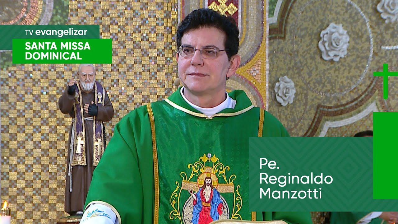 Santa Missa Dominical com Pe. Reginaldo Manzotti | 22/10/23 - YouTube