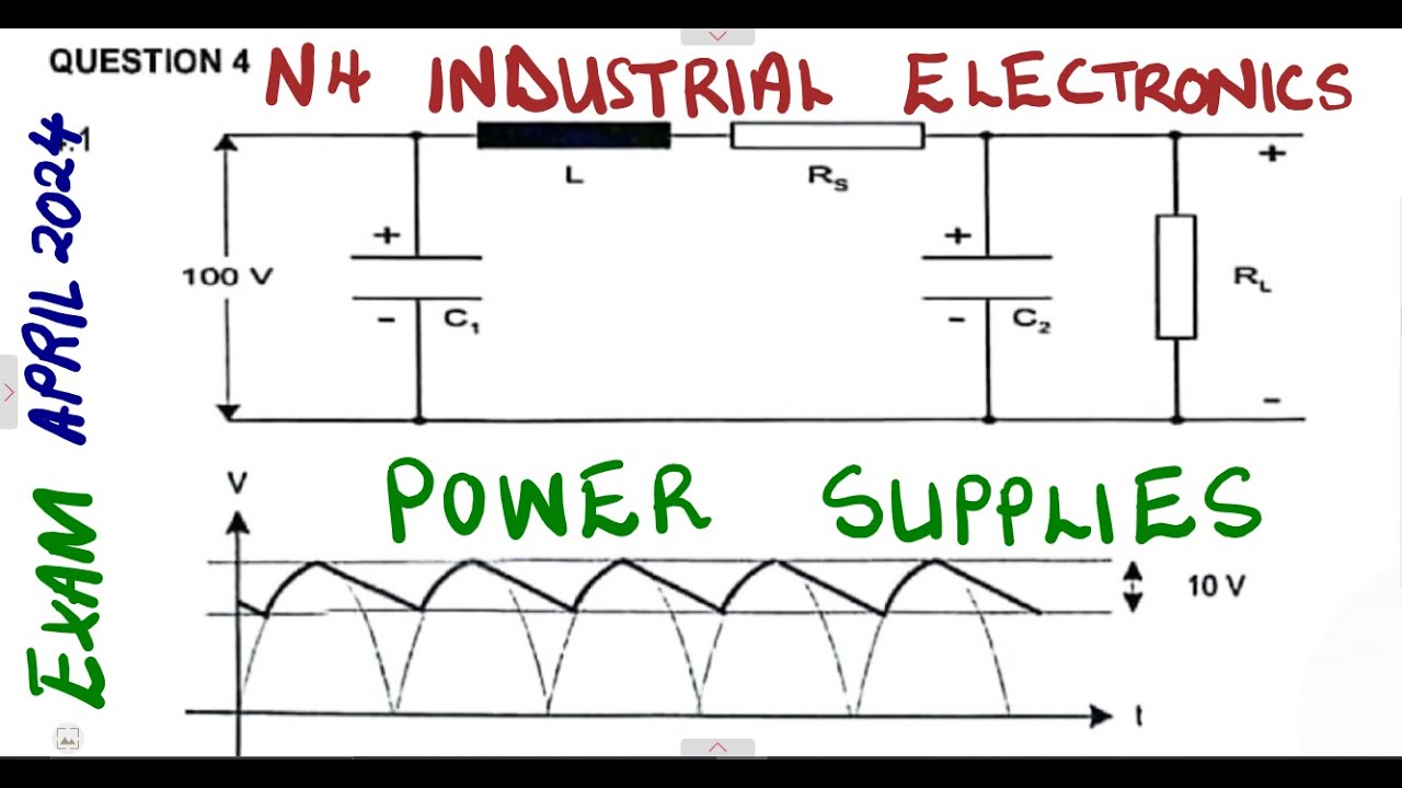 Industrial Electronics N4 Power Supplies April 2024 Exam ...