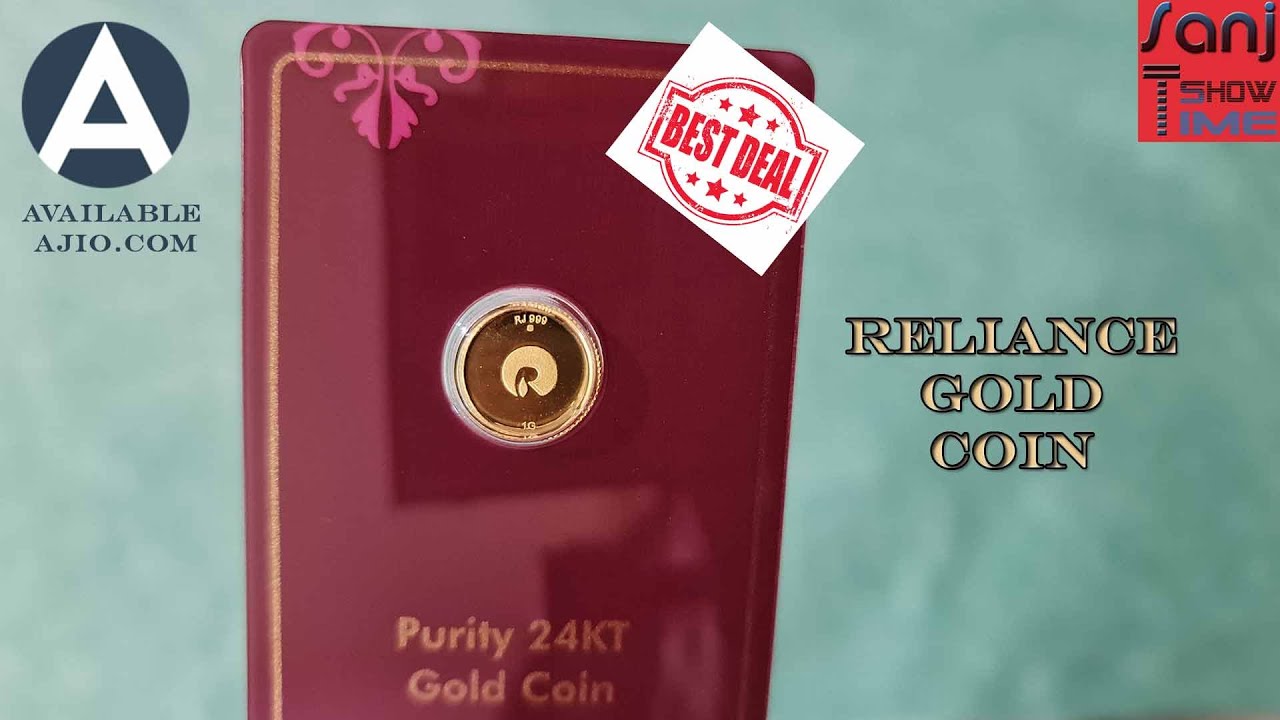 Reliance Gold coin 🥇 Good One to add in Stack🏅Reasonable price - YouTube