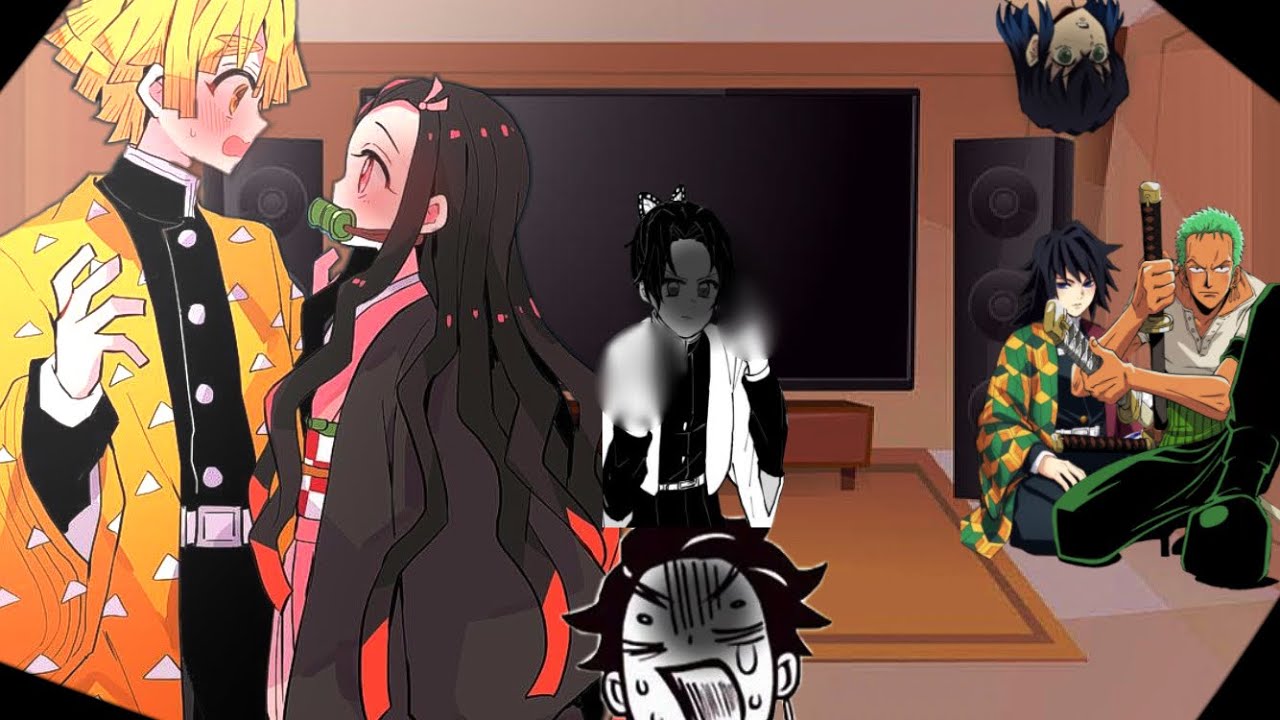 Demon slayer reacts![pt2] - YouTube