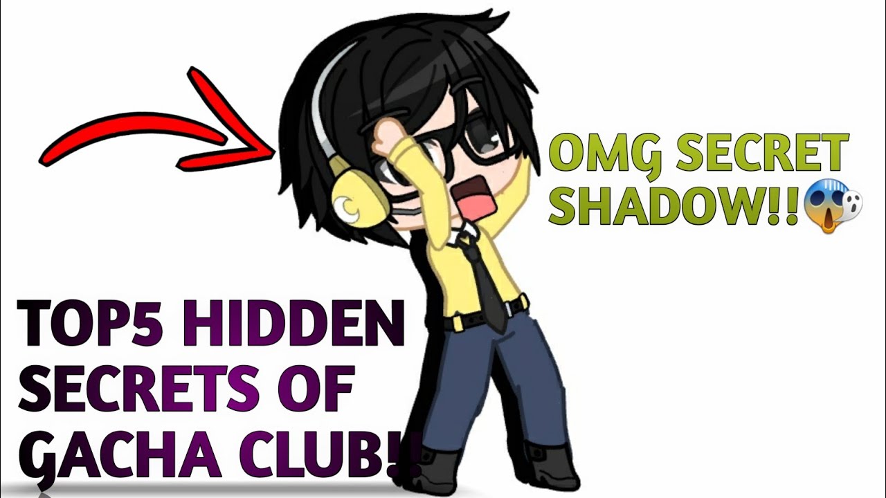Top 5 hidden secrets of gacha club | Gacha club secrets - YouTube