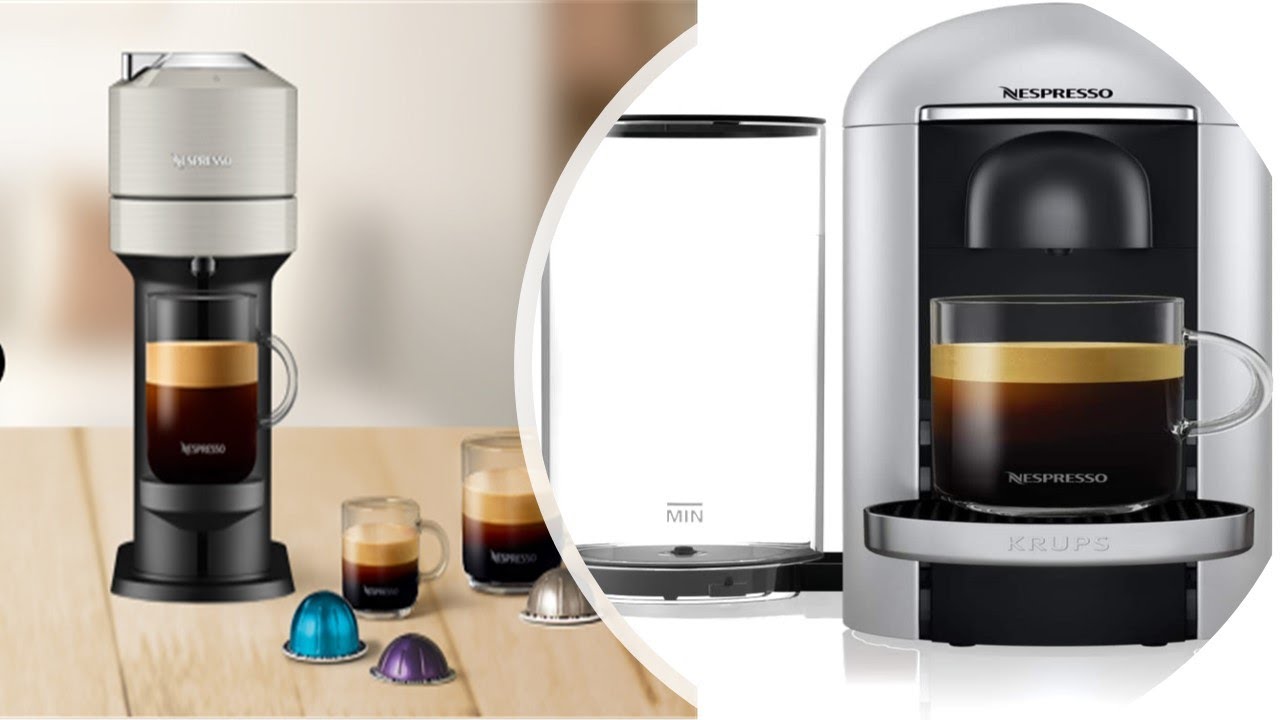 Nespresso Krups Machine Expresso Vertuo Plus Silver | 174,00 € - YouTube