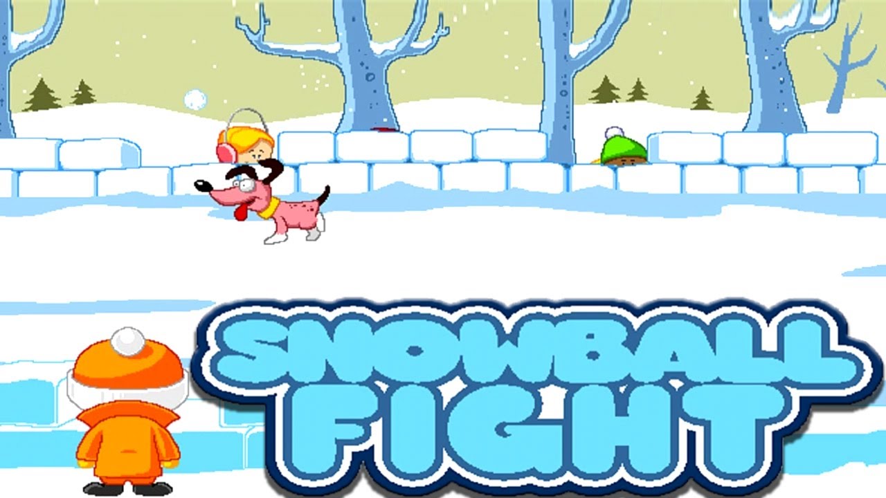 Snowball Fight (Windows game 2002) - YouTube