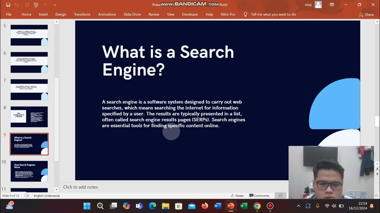 Website And Search Engine - YouTube
