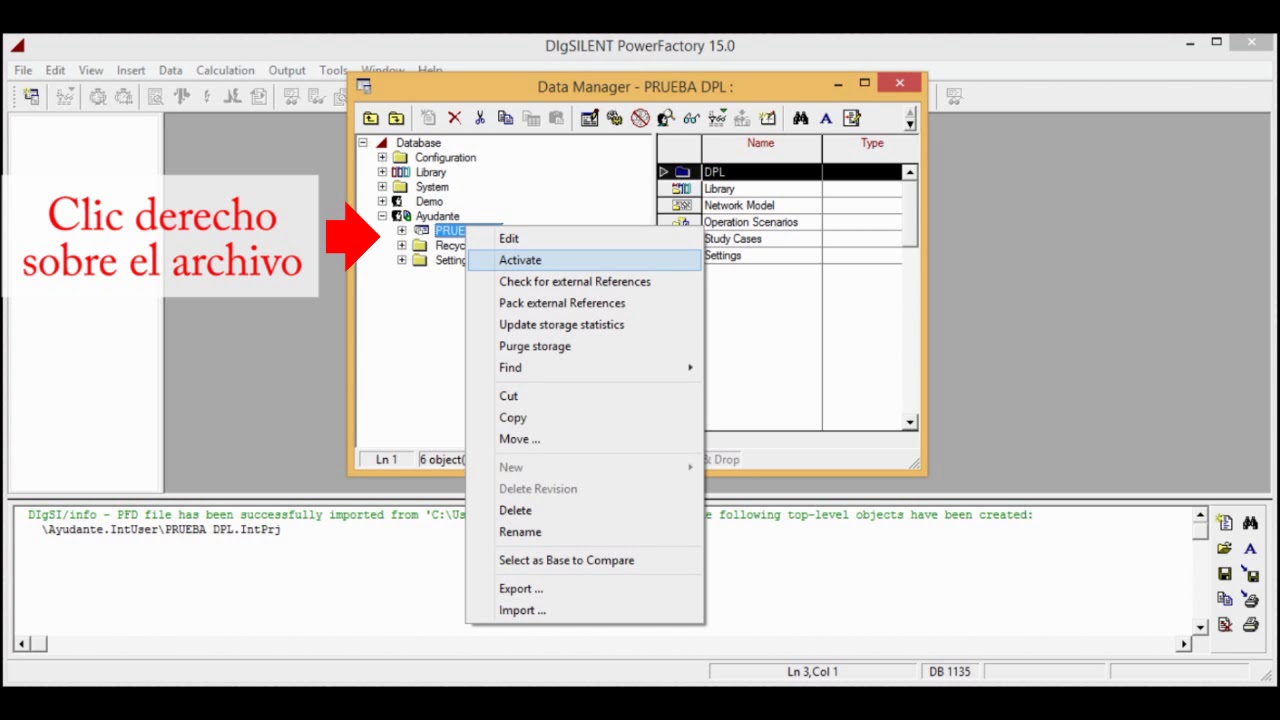 Video 1 Primeros pasos en DIgSILENT - YouTube