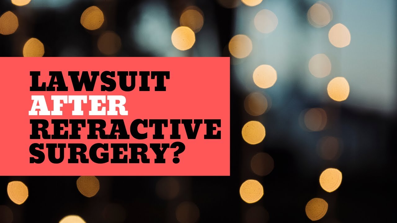 What happens after a failed laser eye surgery - YouTube