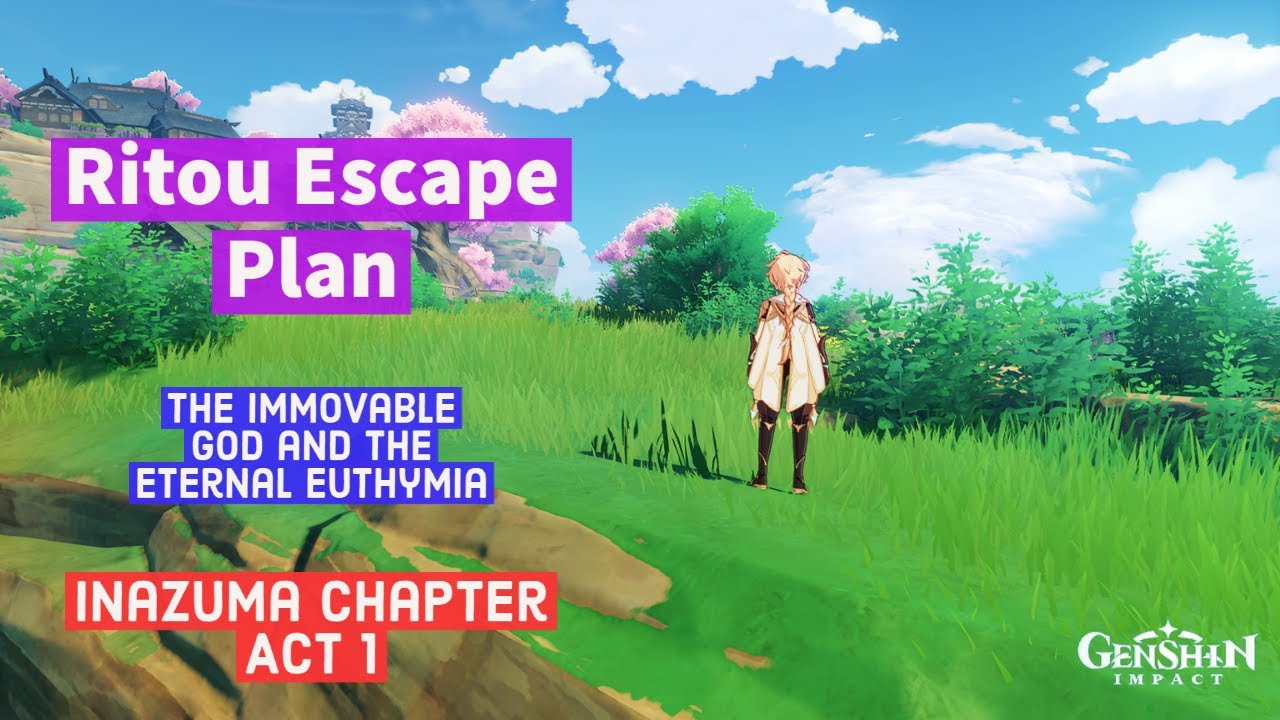 Ritou Escape Plan - Inazuma Archon Quest Act 1 - Walkthrough - YouTube