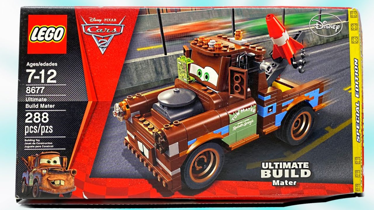 LEGO Cars Mater Ultimate Build REVIEW! - YouTube