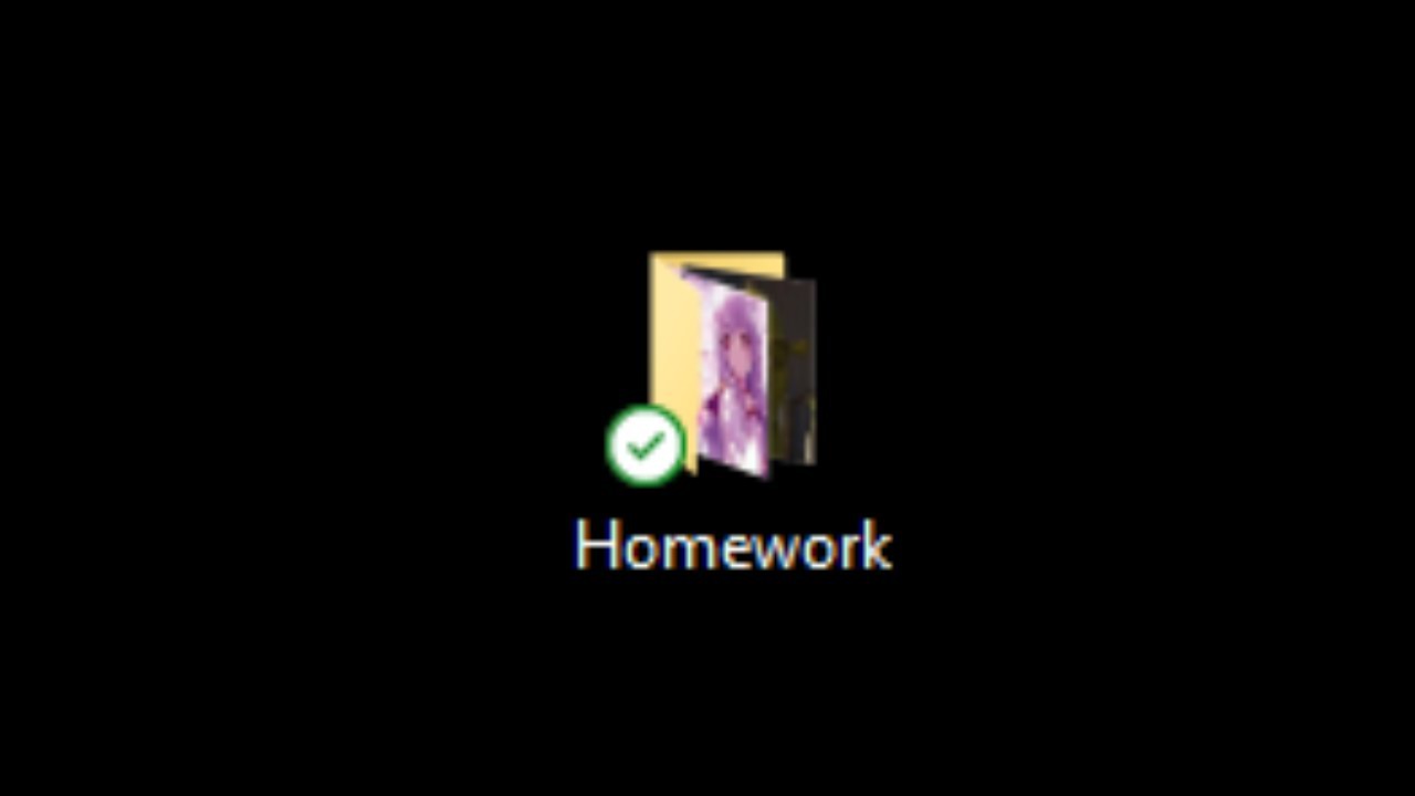 what's in the homework folder? - YouTube