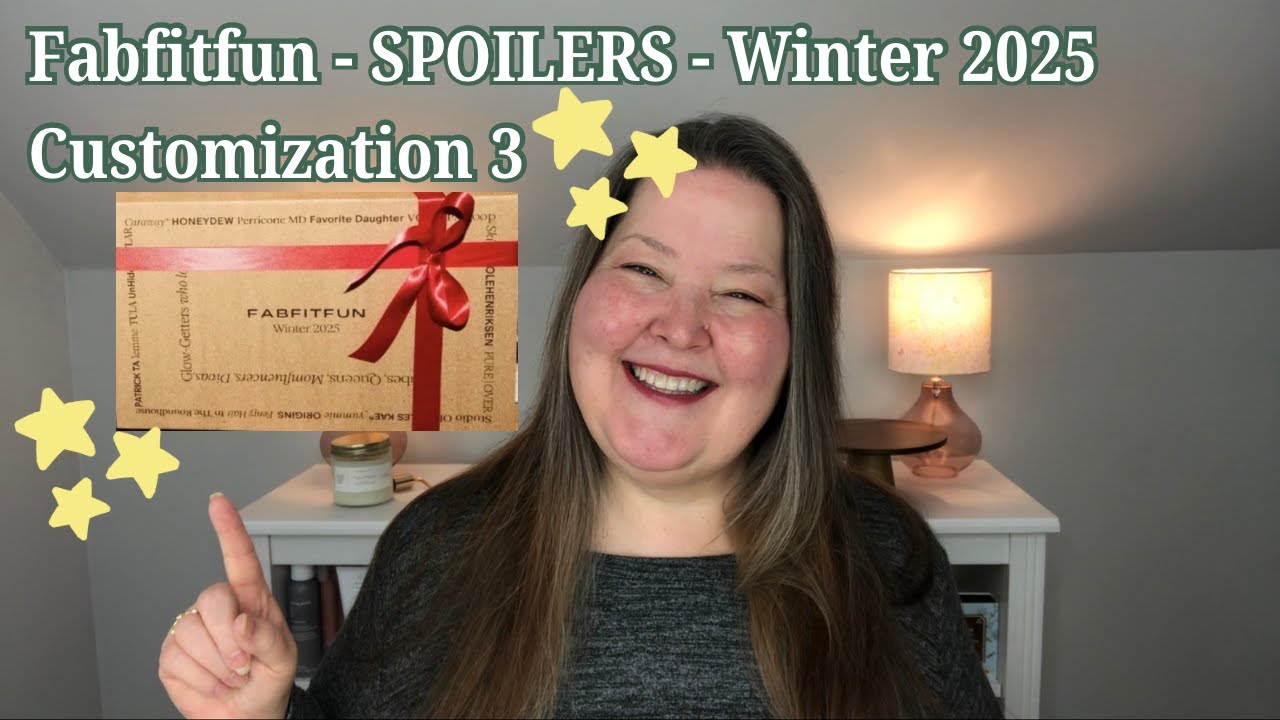 FabFitFun *New* SPOILERS Winter 2025 - Customization 3 - YouTube