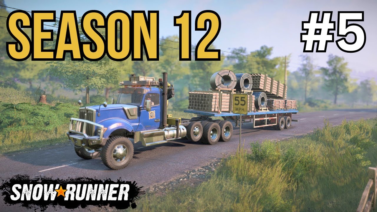 OVERLOADING ! - SnowRunner Season 12 - North Carolina - EP5 - YouTube