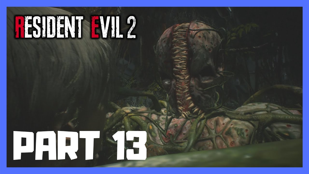 Resident Evil 2 Remake - Part 13 | BURN the ivy zombies!!! - YouTube