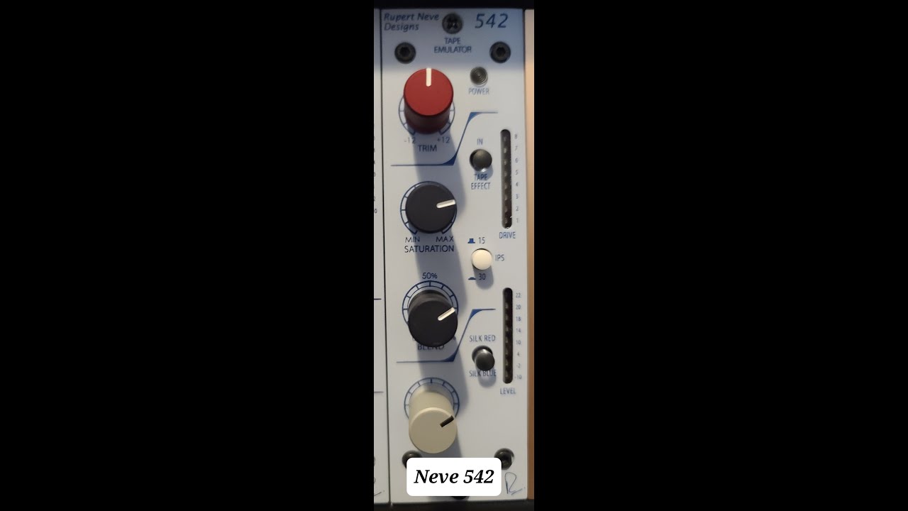 Rupert Neve 542. Underappreciated and Misunderstood? - YouTube