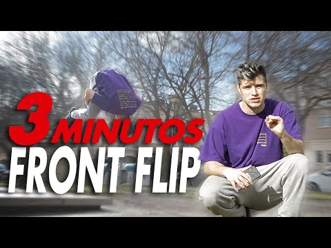 COMO HACER el FRONT FLIP en SOLO 3 MINUTOS | TUTORIAL de Acrobacias🔥 Parkour & Freerunning🔥