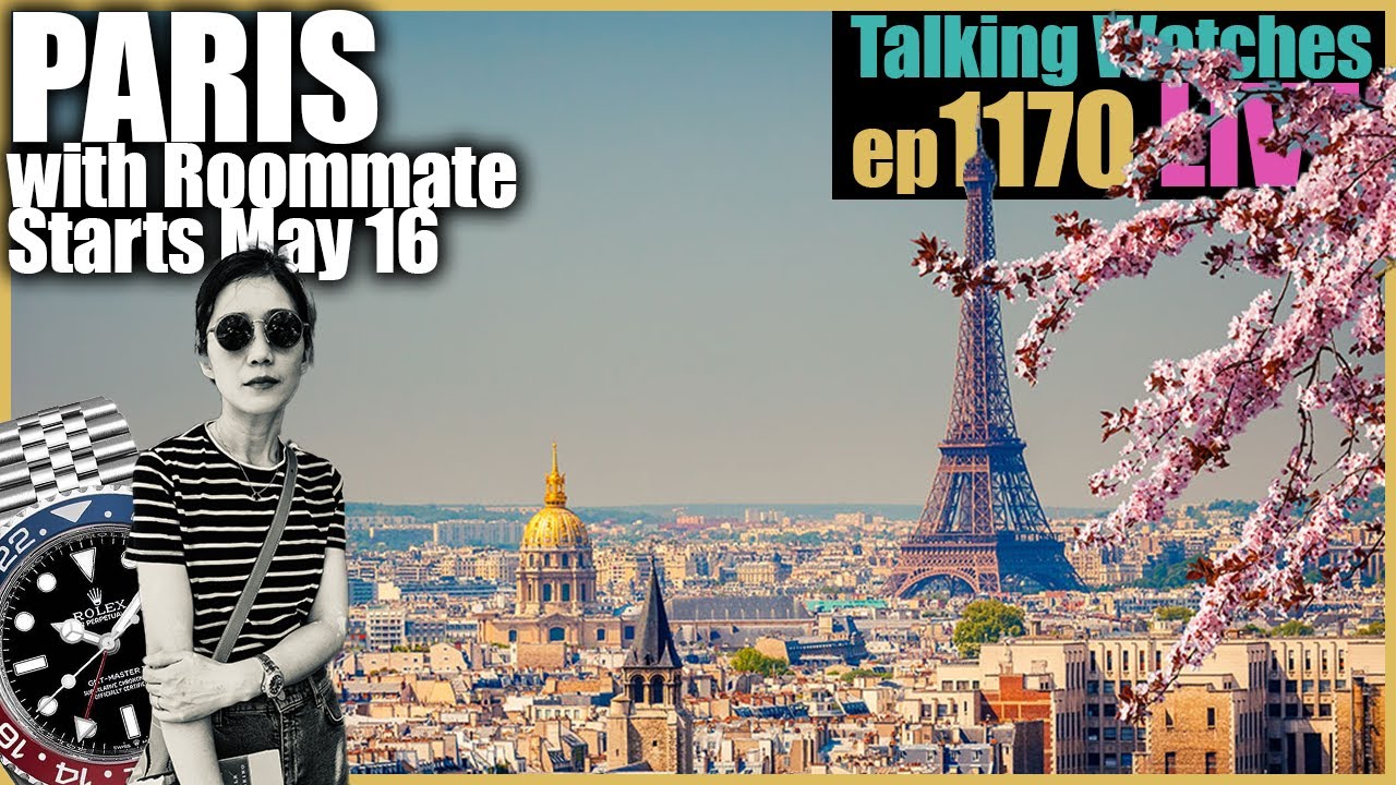 Paris with Roommate: Starts May 16! | ep1170 - YouTube