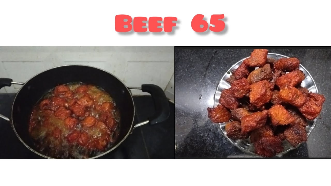 Beef 65 recipe | Restaurant style | Simple way to make beef 65 | FOOD ...