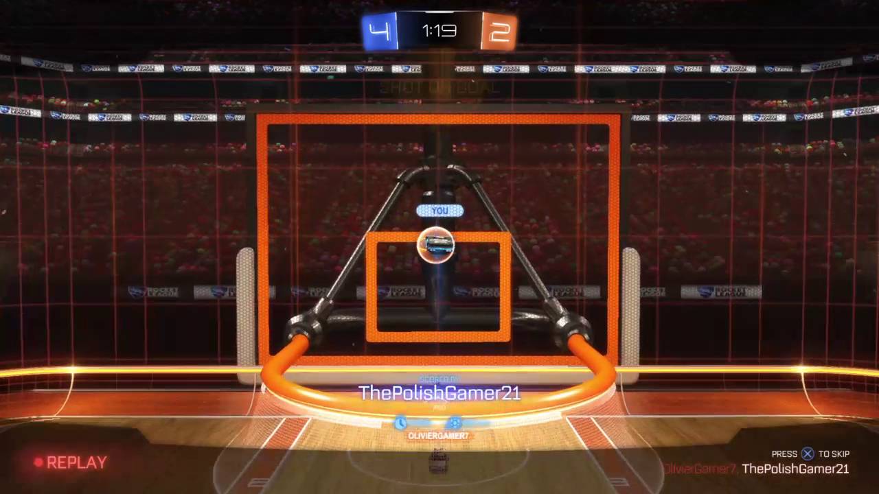 Rocket League® Amazing Hoops Goal! - YouTube