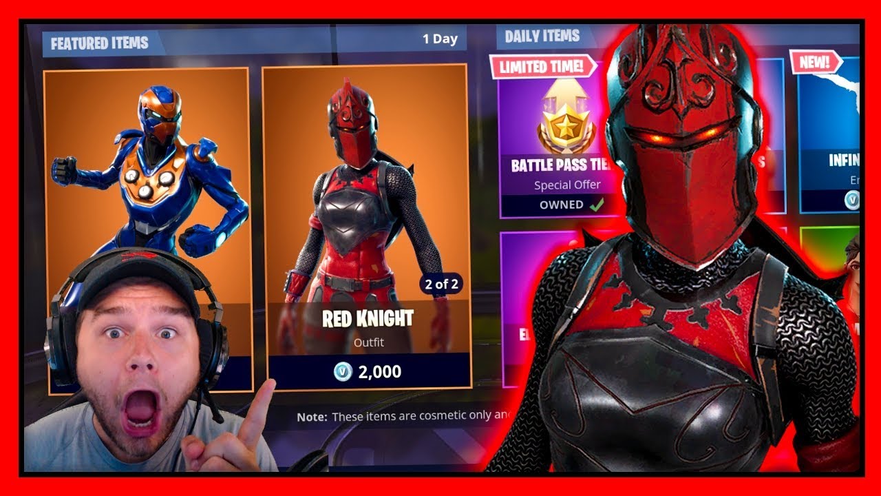 Fortnite - Red Knight är tillbaka!! ️ - YouTube