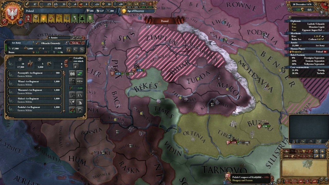 Europa Universalis 4 Third Rome | Tutorial | Manpower, Rebels, and ...