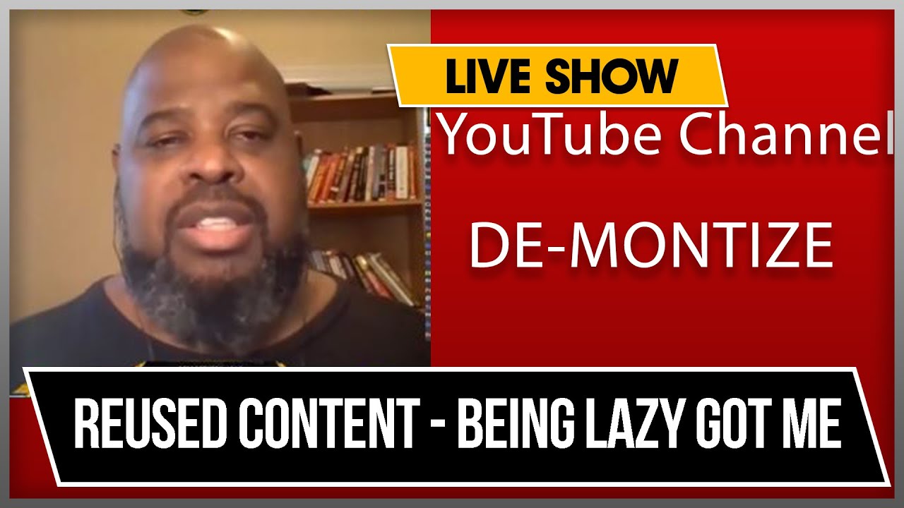 My YouTube Channel was De-Monetize. Been Lazy got me De-Monetize. Cyber ...