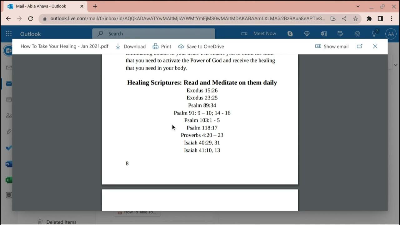 Psalm 91:10 Healing scriptures part 2 - YouTube