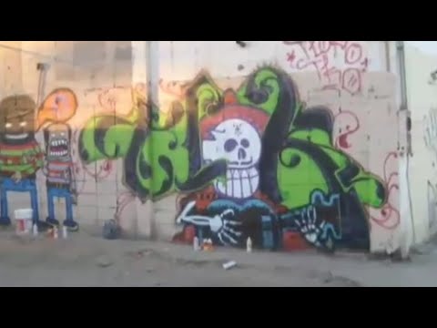 Tloks TKO MSK Graffiti Bombing and Painting War4 - YouTube